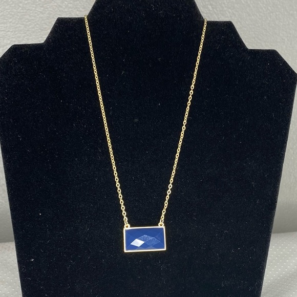 Marlyn Schiff | Jewelry | Marlyn Schiff Nwot Royal Blue Rectangle ...